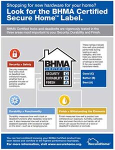 Learn about the Label - BHMA Certified